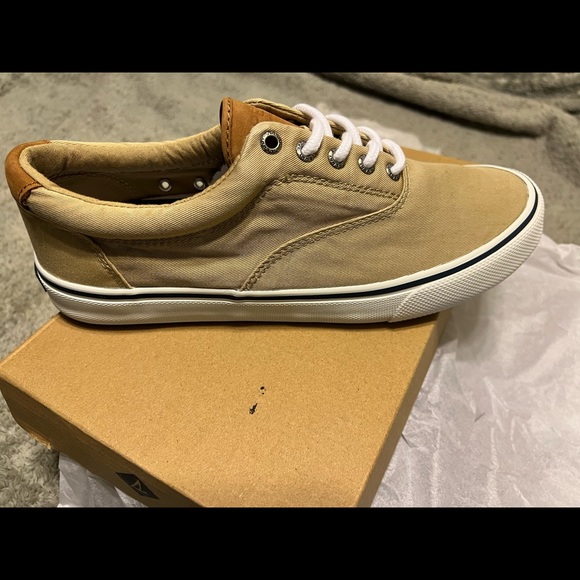 Sperry | Shoes | Mens Sperry Strider Tan In Color With White Outsole ...